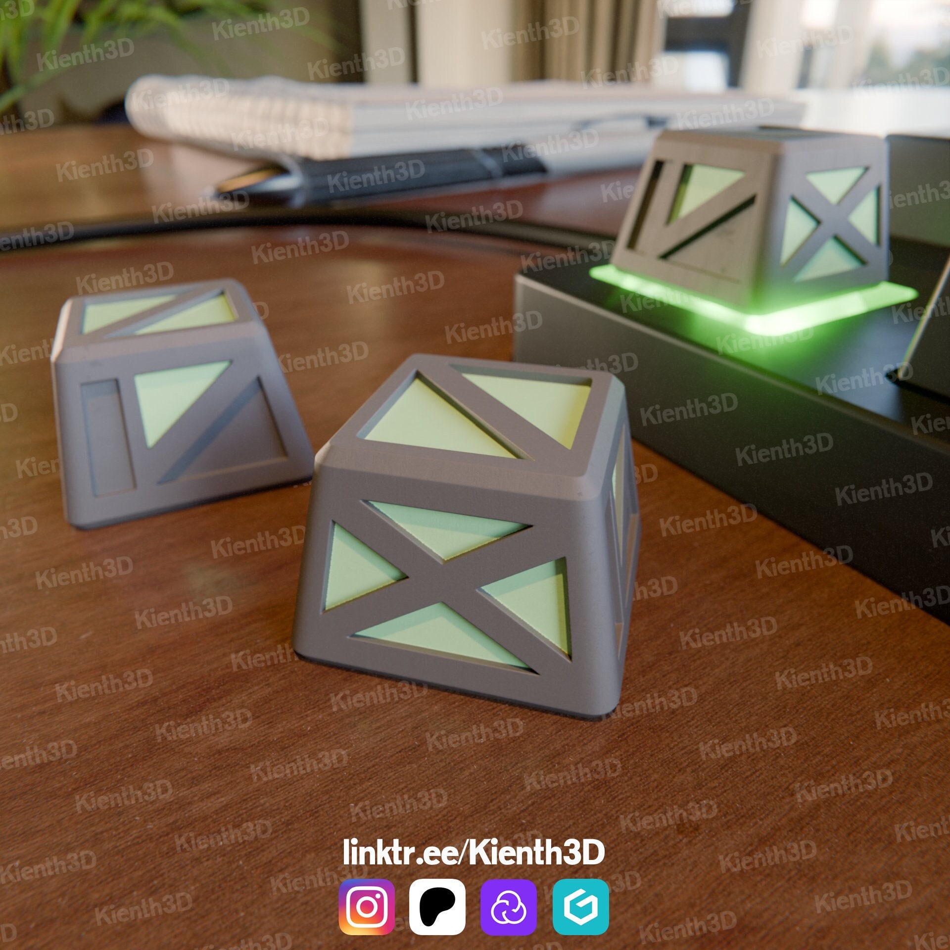 STL File for 3D Printing Valorant Keycap Radianite Crate - Etsy