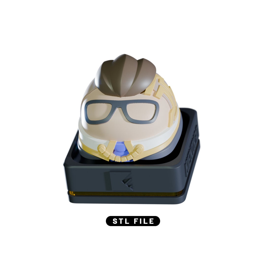 Valorant Keycap Chamber STL File 3D Printable Artisan Keycap for Gamers ...