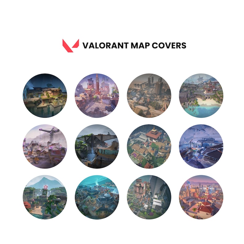Valorant Stream Overlay: Transparent Map Cover for Twitch, Youtube ...