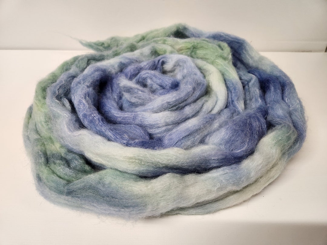 Custom Blend Top Shetland / Gotland / Rose Hand Dyed L33 - Etsy