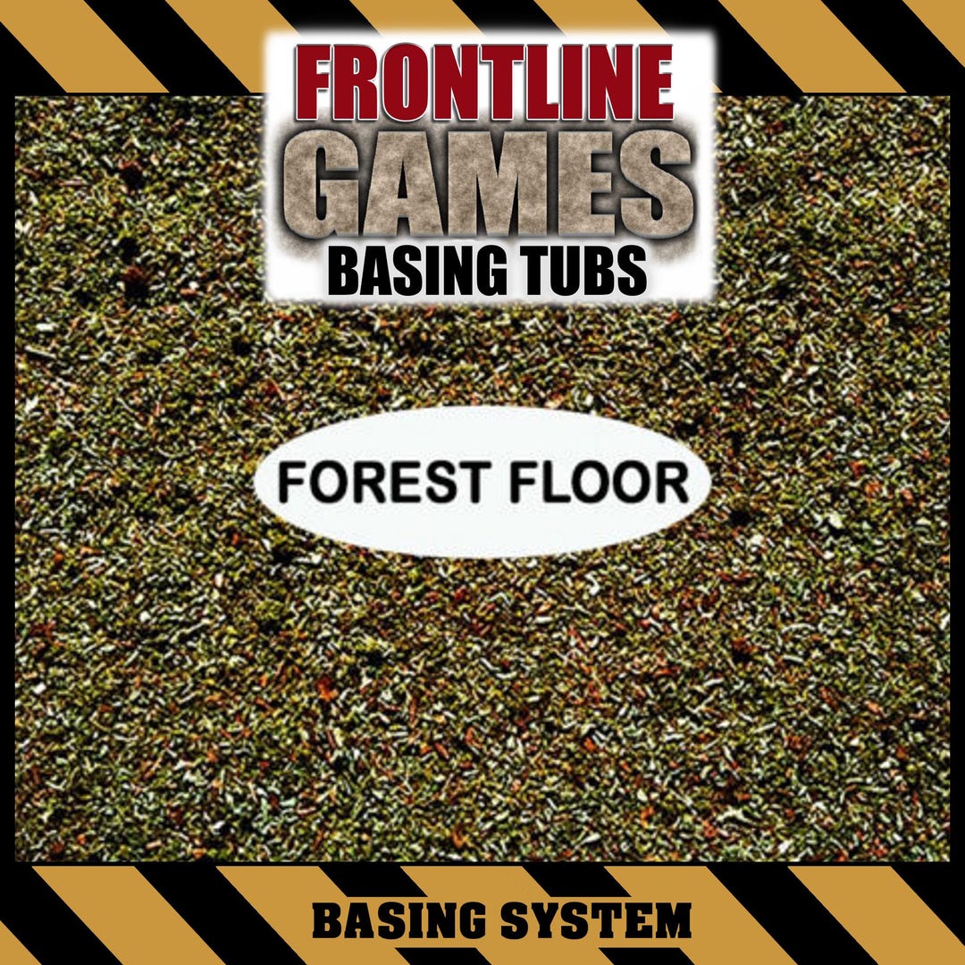 Forest Floor Blend Flocking - BASING TUB - Miniature Basing System - Etsy