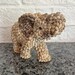 Vintage Sea Shell Encrusted Elephant Figurine - Etsy