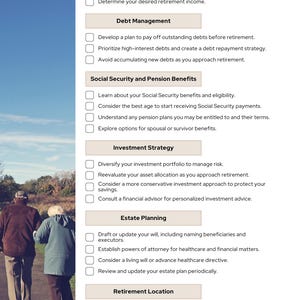 Retirement Checklist to Print Out Gift for Retirement Prepare to Retire ...