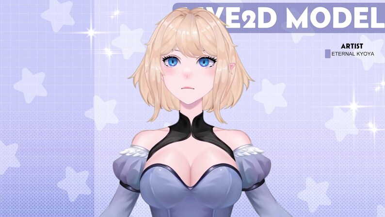 Live2d Model: Ann - Vtuber Model FULLY INSTALLED - Ready to Use! - Etsy
