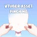 Rigged Vtuber Asset - Pinch Me | Meme - Etsy