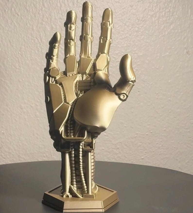 Futuristic Robot Hand Controller Stand - Etsy
