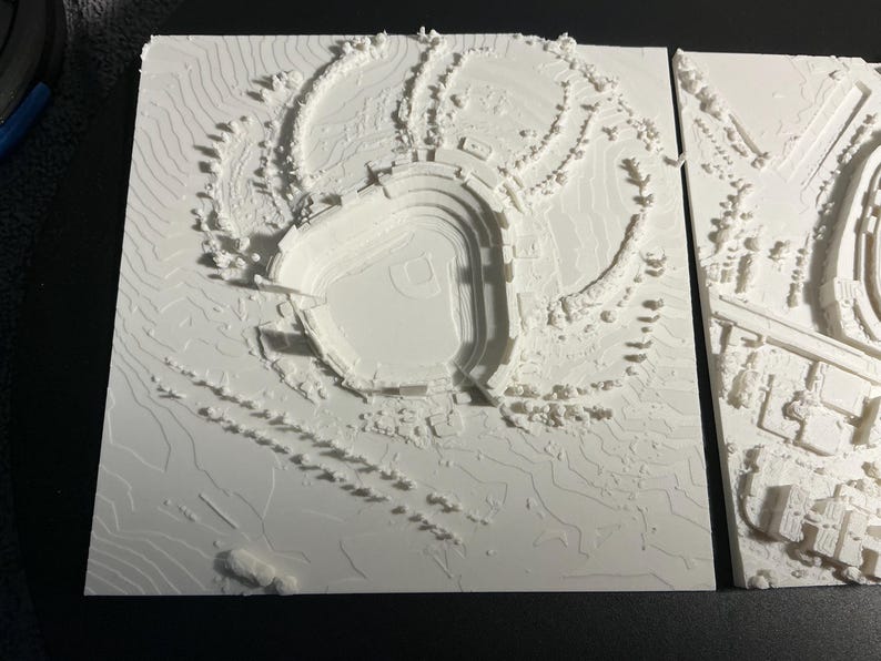 3D Printed Dodger Stadium Model: LA Baseball Fan Gift - Etsy