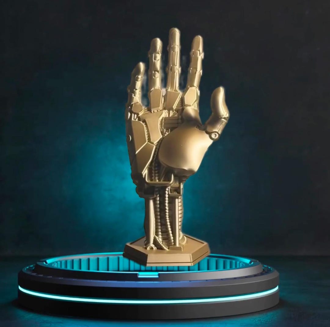 Futuristic Robot Hand Controller Stand - Etsy