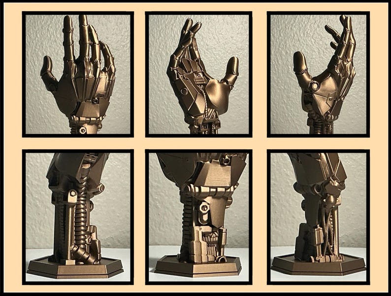 Futuristic Robot Hand Controller Stand - Etsy