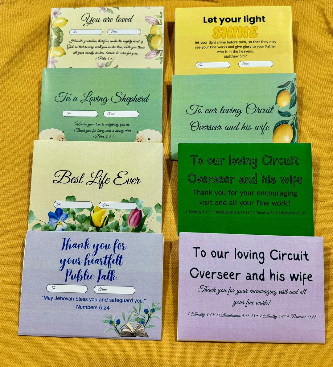JW Gift Card / Money / Greeting Card Envelopes (PRINTABLES) - Over 20 ...