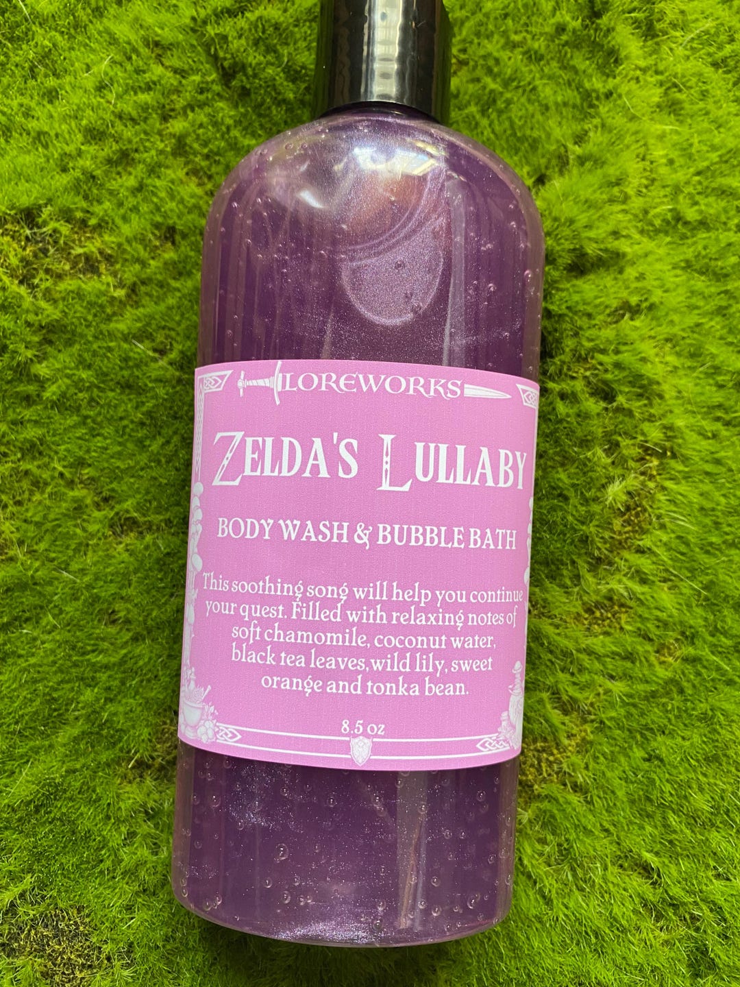 Zeldas Lullaby Body Wash + Bubble Bath - Etsy