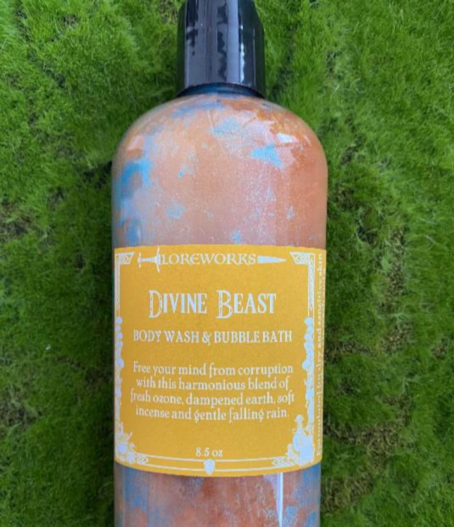 Divine Beast Body Wash + Bubble Bath - Etsy