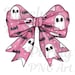 Halloween Coquette PNG File Download, Cute Ghost Sublimation Design ...