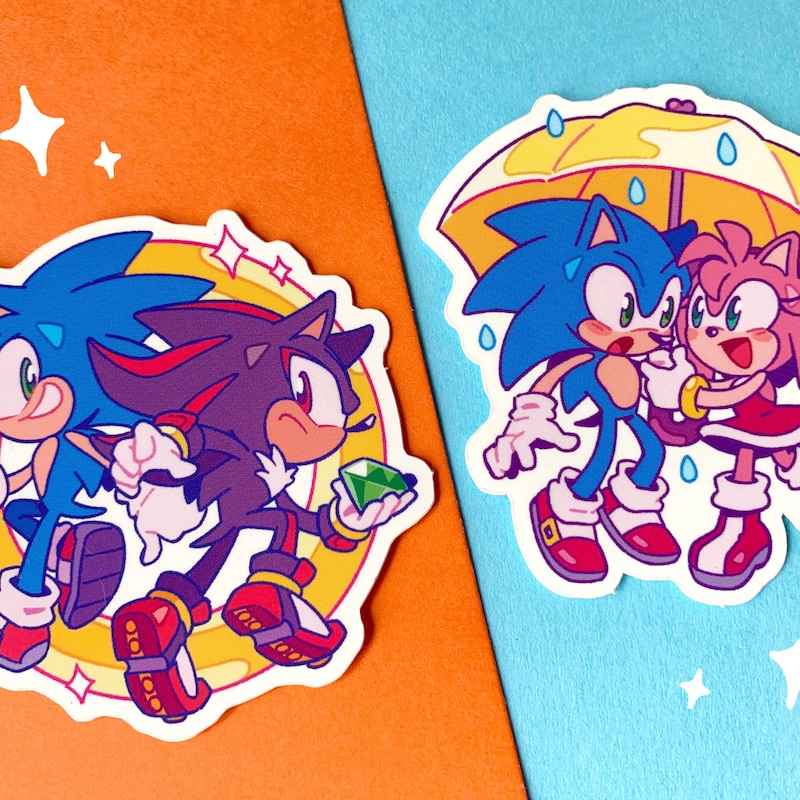 Sonic X Amy X Shadow - Etsy