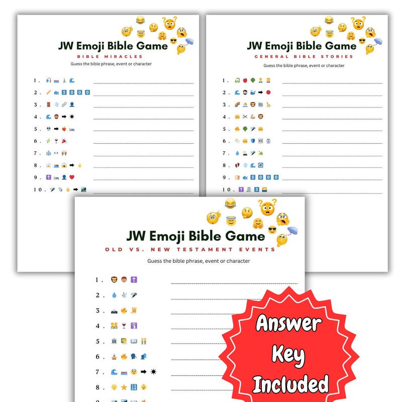 Jw Games - Etsy