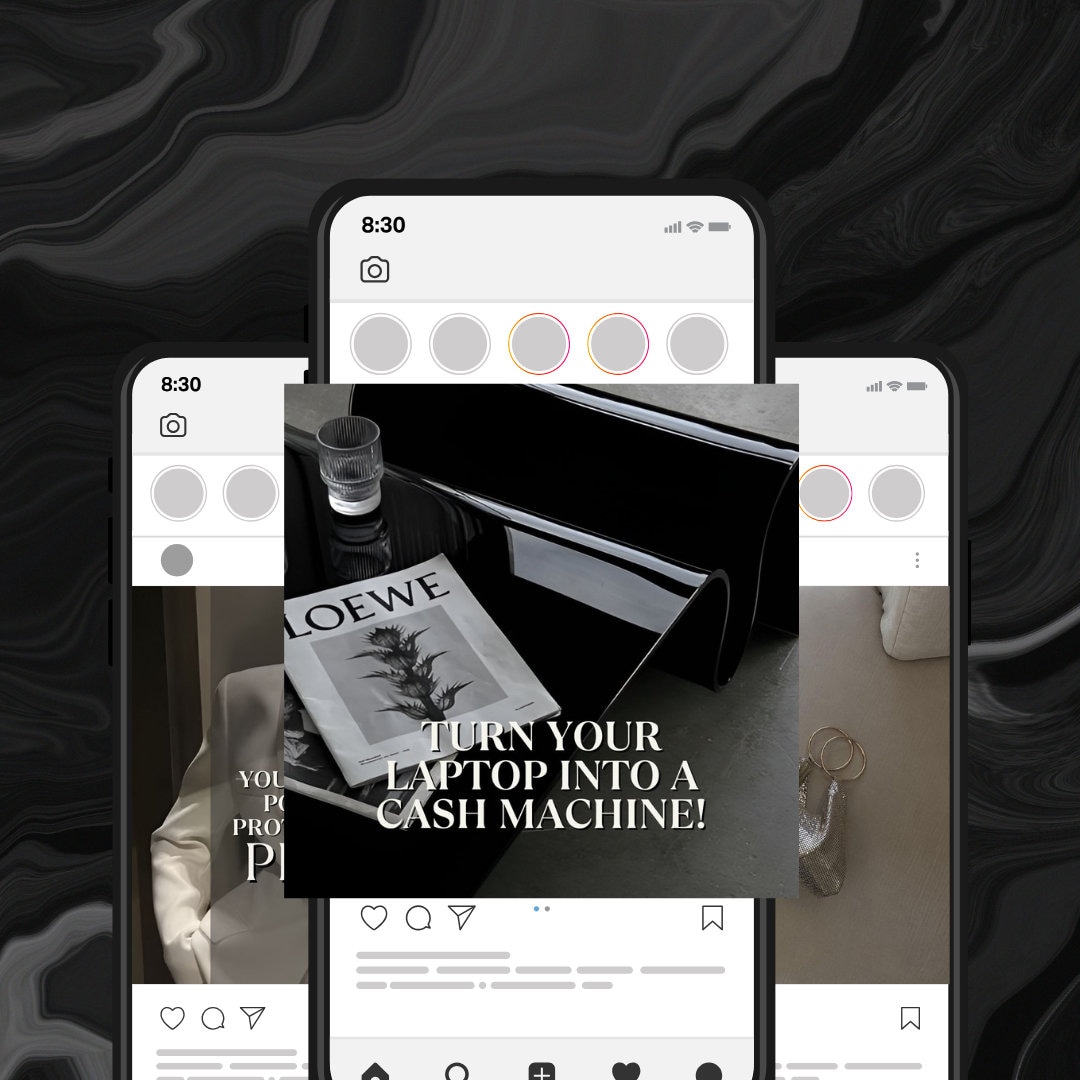 Dark Aesthetic Boss Girl Posts Boss Babe Aesthetic Images Master Resell ...