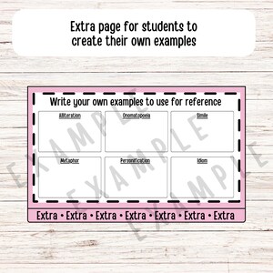 Literary Devices Flipbook Classroom Activity - Etsy