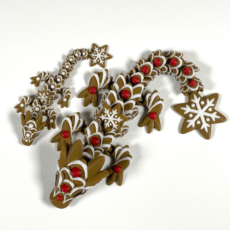 Gingerbread Dragon - Etsy