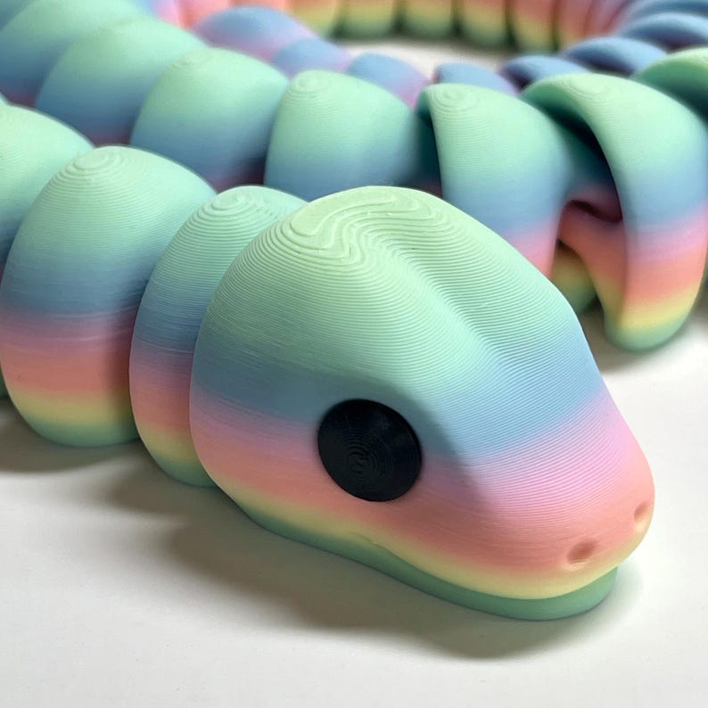 Snake Articulated Model - Etsy