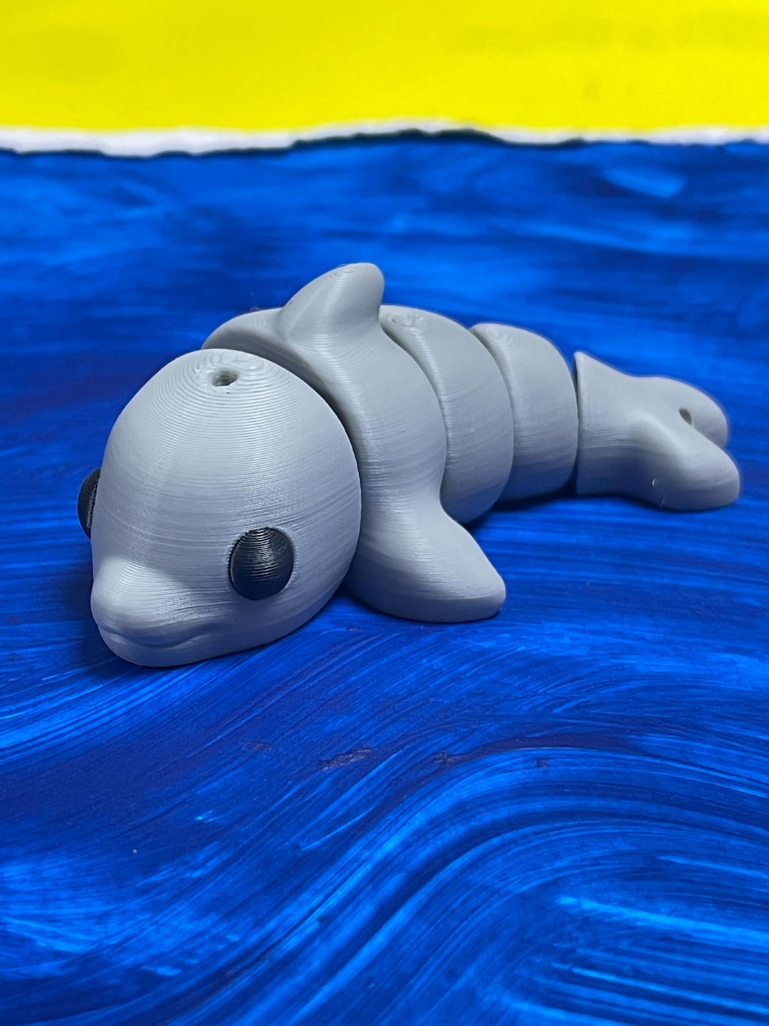 Dolphin 3D Printed Articulated Model - Etsy