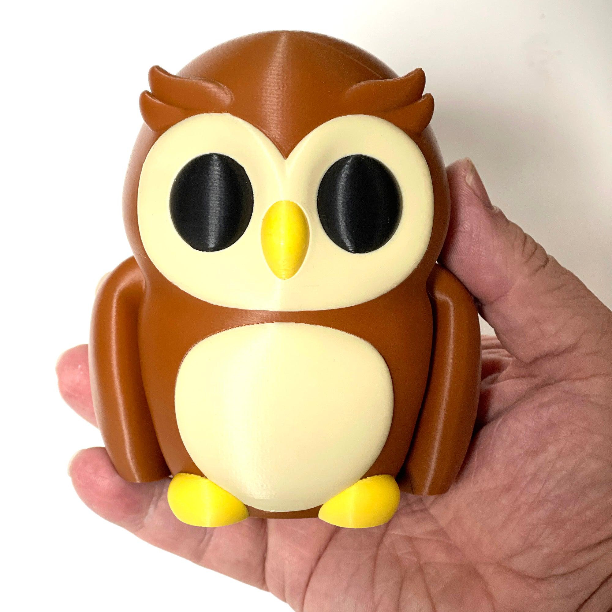 Owl Articulated Model - Etsy