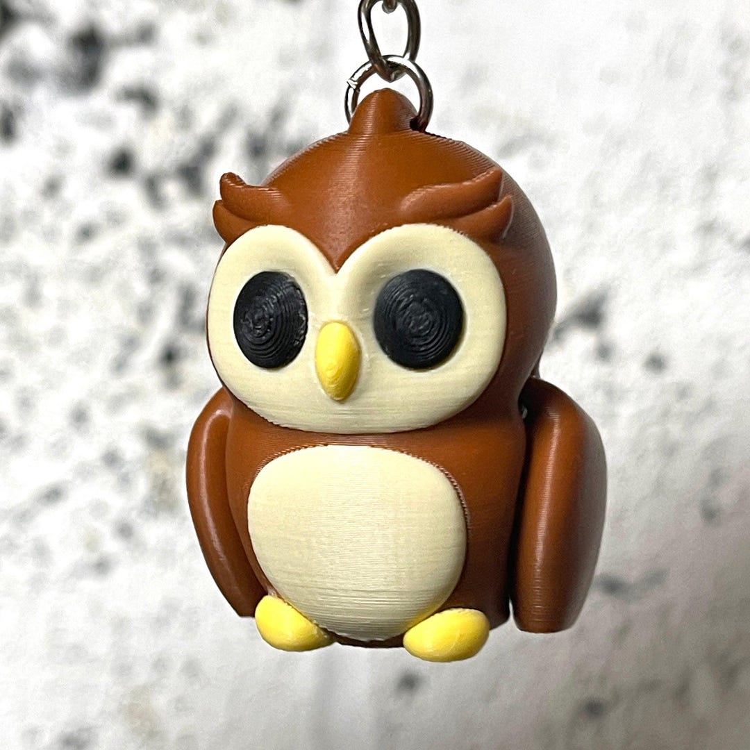 Owl Articulated Model - Etsy