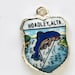 Salmon Vintage Silver Enamel Hoadley Alberta Canada Souvenir Travel ...