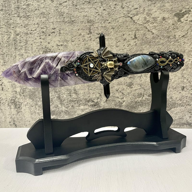 Crystal Dagger - Etsy