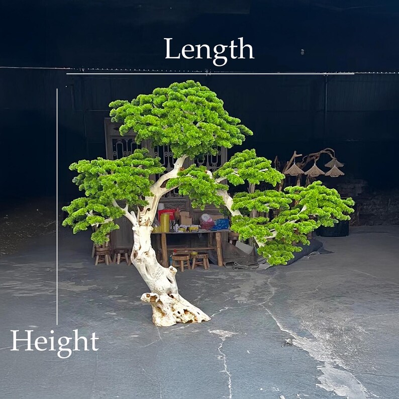 Artificial Driftwood Bonsai Tree Faux Indoor Tree Plant Fake Bon Sai ...