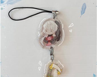 ADWD A Date With Death || Casper Sunflower Charm || 2.5" in Keychain - Etsy