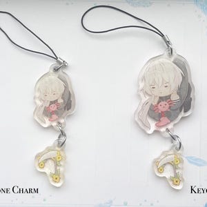 A Date With Death - Casper & Azreal Phone Charm/keychain - Etsy