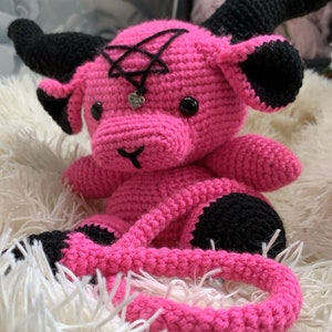 Mini Baby Baphomet Plushie - Etsy