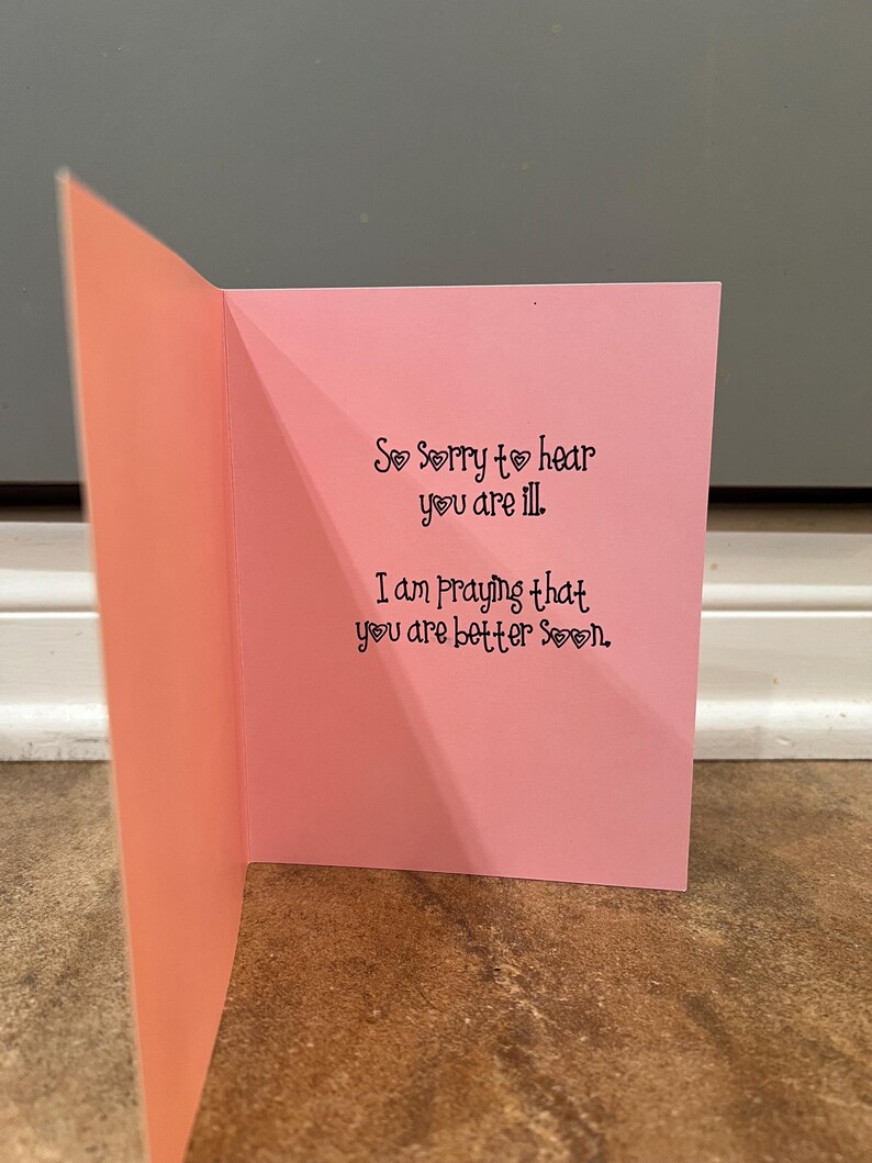 Get Well Soon Cards - Etsy