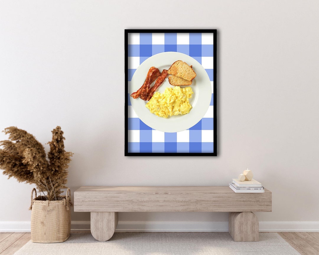 Framed Ron Swanson Breakfast Poster, Parks and Recreation, Breakfast ...