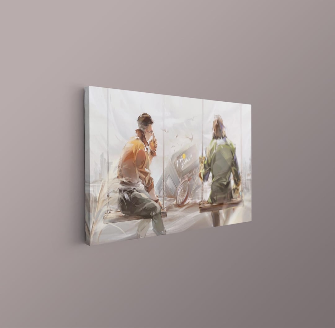 Disco Elysium Canvas Wall Art, Disco Elysium Print, Kim Kitsuragi ...