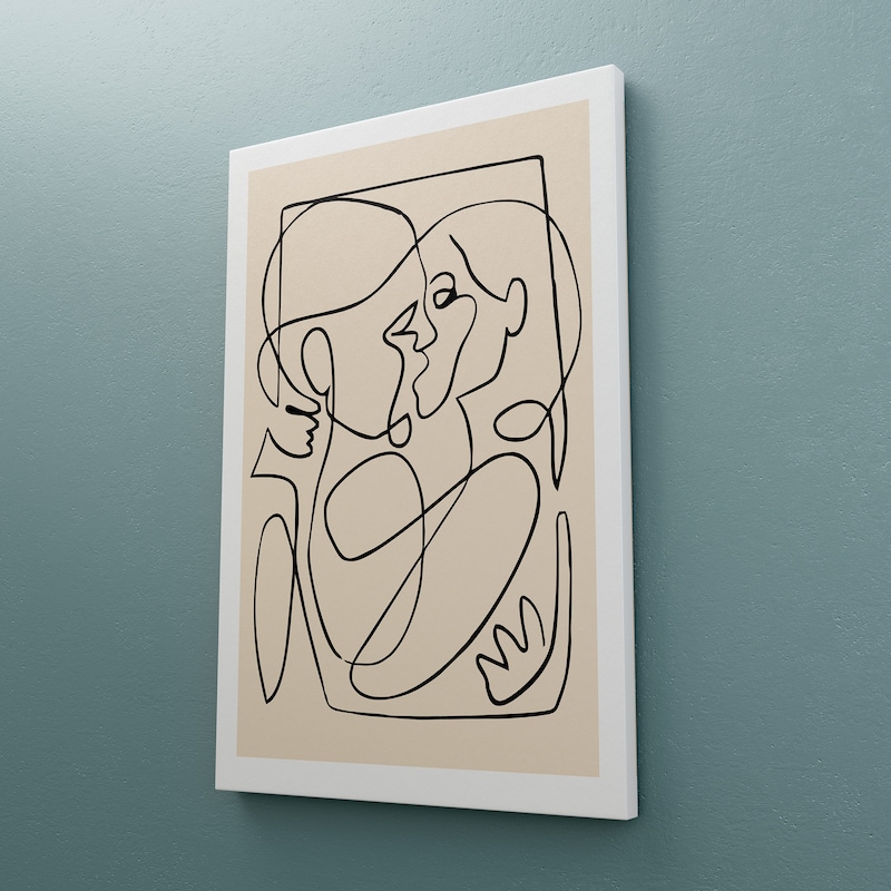 Picasso Line Drawing - Etsy