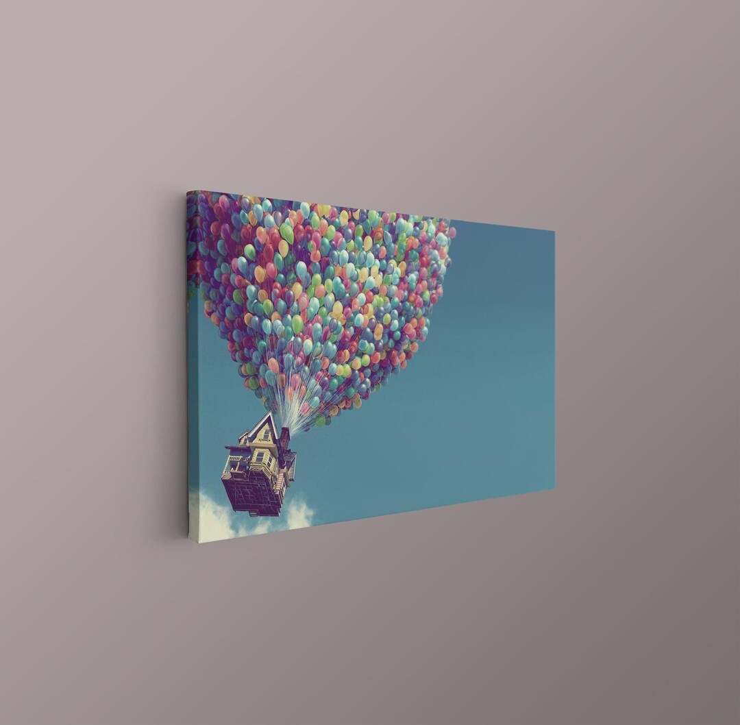 Up Pixar Canvas, up Movie Pixar Wall Art, up Pixar Canvas, up Movie ...