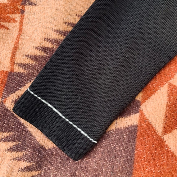 Vintage 1960’s Union Label Double Knitwear Black & Wh… - Gem