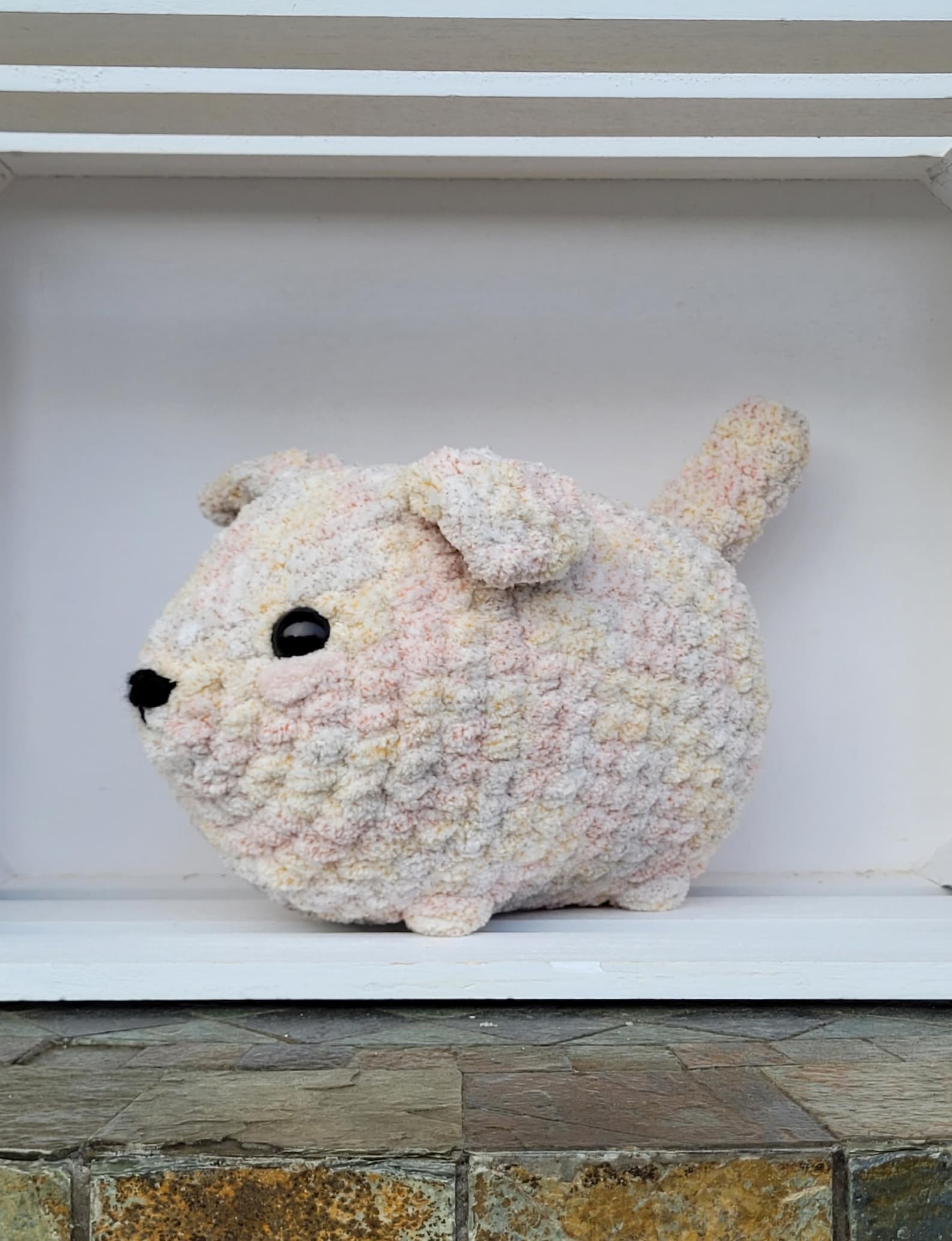 Crochet Loaf Dog Amigurumi Plushie Stuffed Animal - Etsy