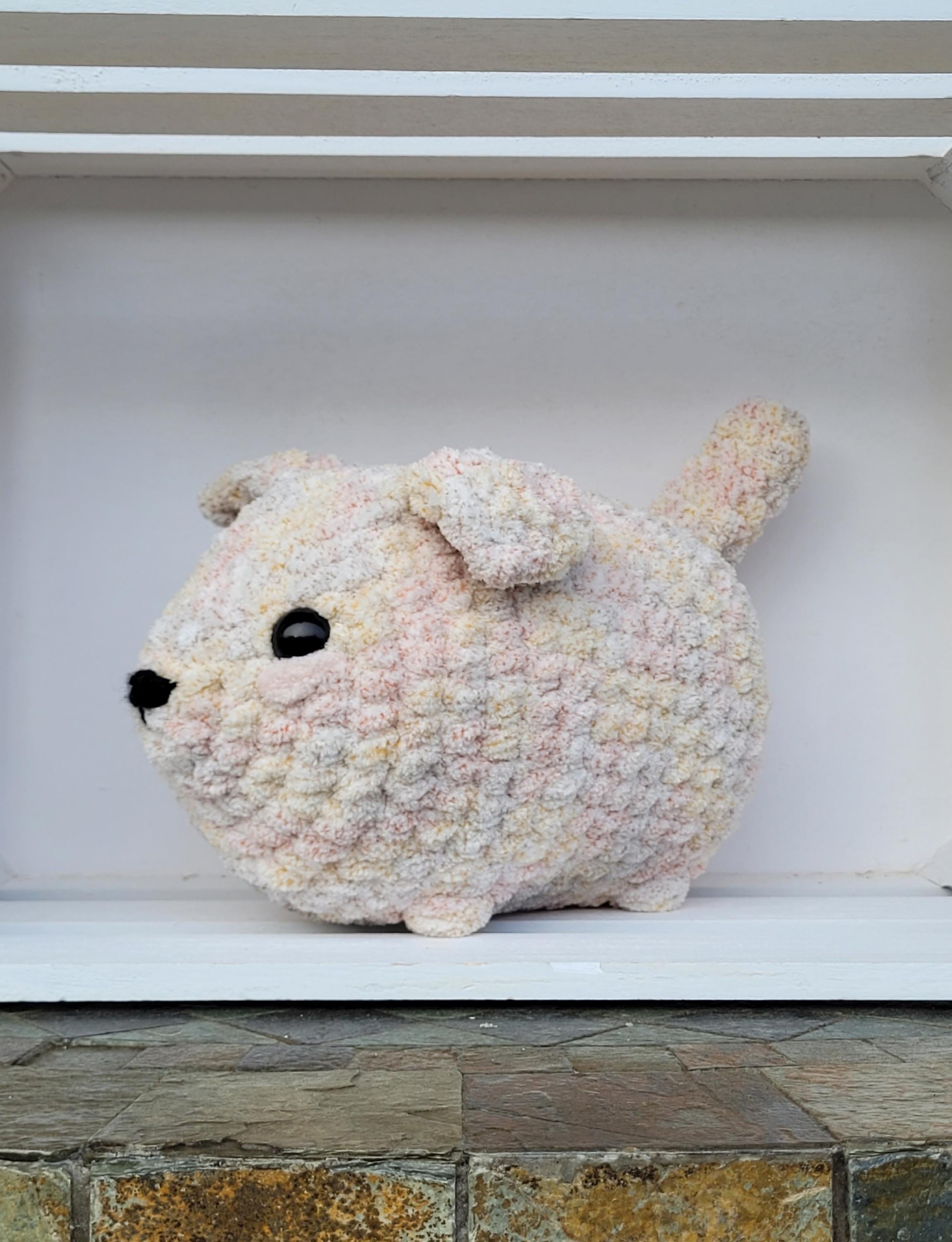 Crochet Loaf Dog Amigurumi Plushie Stuffed Animal - Etsy