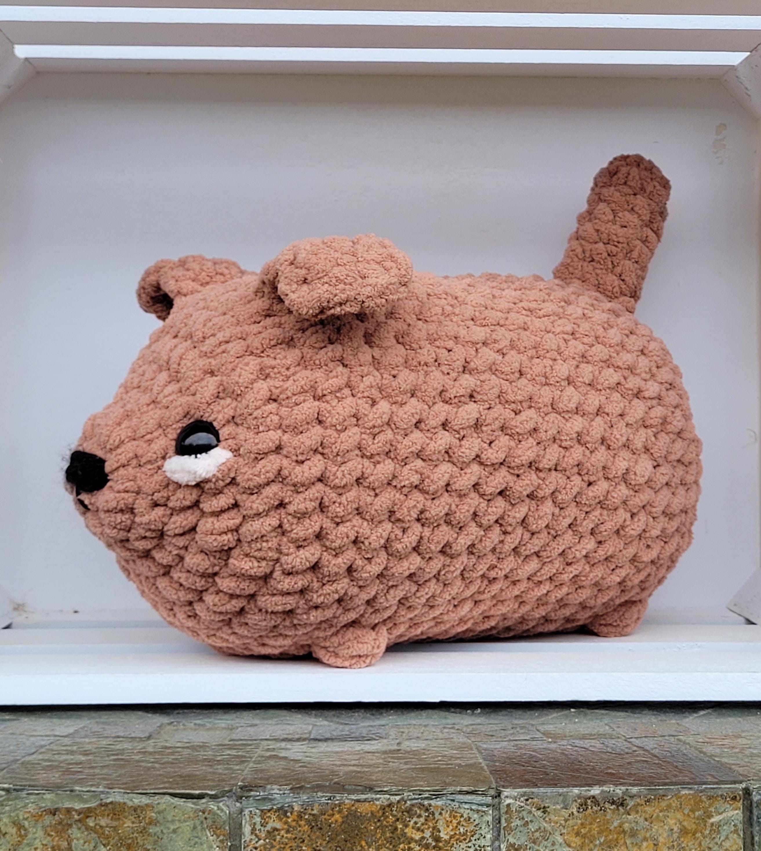 Crochet Loaf Dog Amigurumi Plushie Stuffed Animal - Etsy