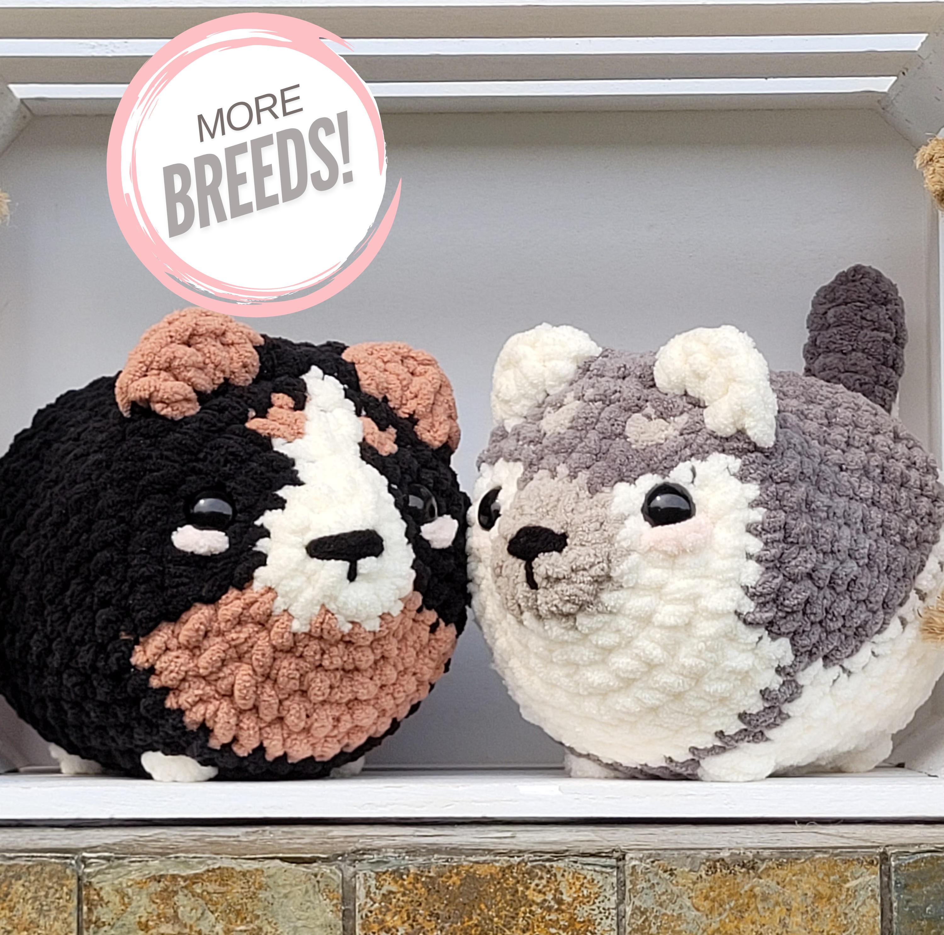 Crochet Loaf Dog Amigurumi Plushie Stuffed Animal - Etsy