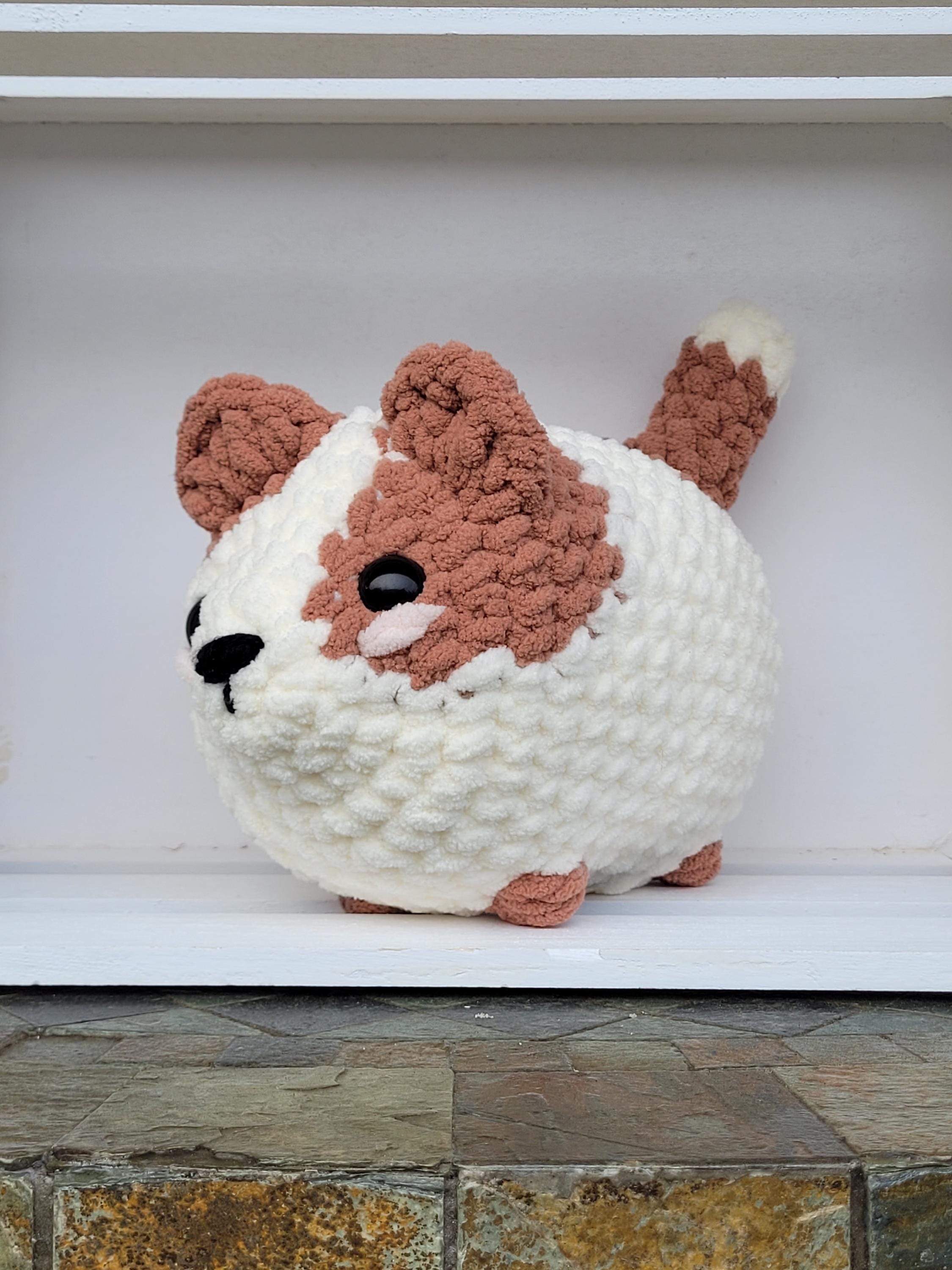 Crochet Loaf Dog Amigurumi Plushie Stuffed Animal - Etsy