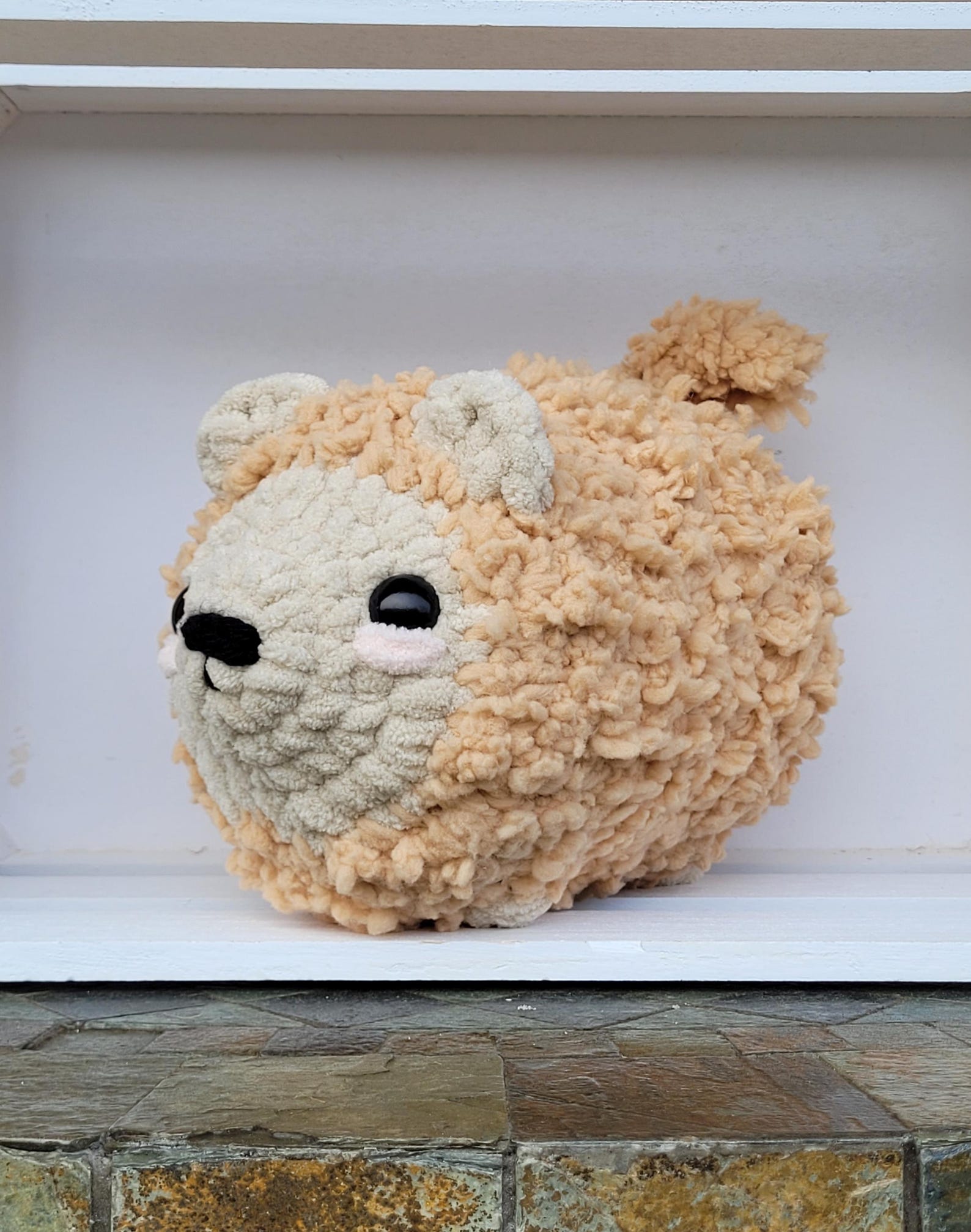 Crochet Loaf Dog Amigurumi Plushie Stuffed Animal - Etsy