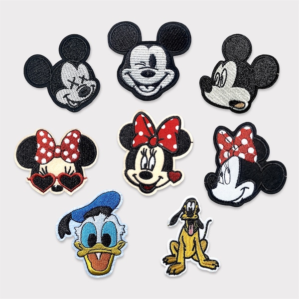 Mickey Mouse Patch for Clothes - Etsy