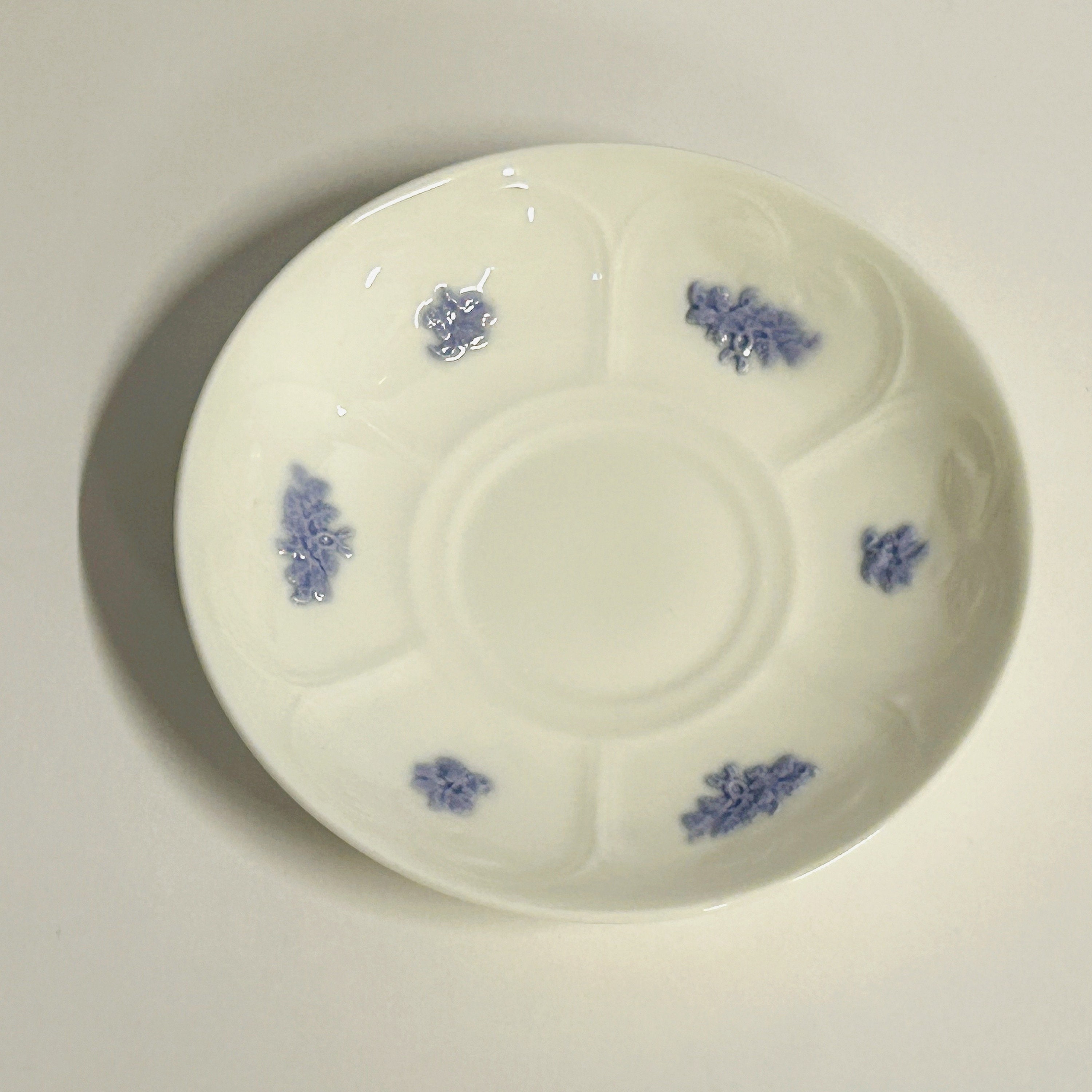 ADDERLEY BONE CHINA, Blue Chelsea Design, Smooth Embossed, Raised ...