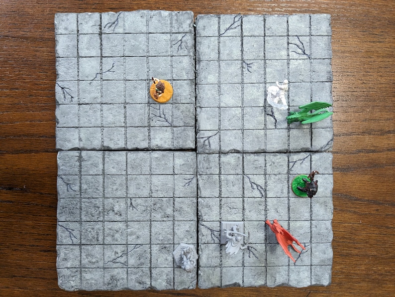 Dnd Tiles Board Game Floor - Etsy