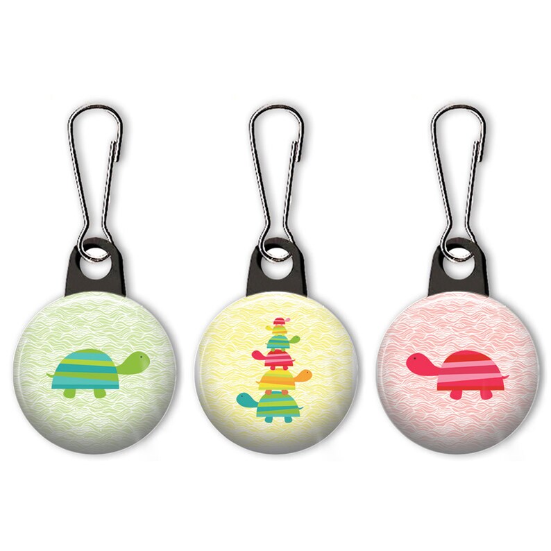 Turtle and Stacked Turtles Zipper Pull. Turtle Zipper Pull. Turtle ...