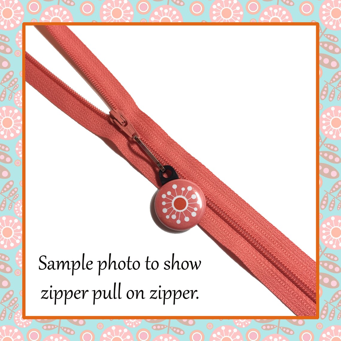Embroidery Floss Zipper Pull. Hand Sewing Charm. Cross Stitch Charm ...