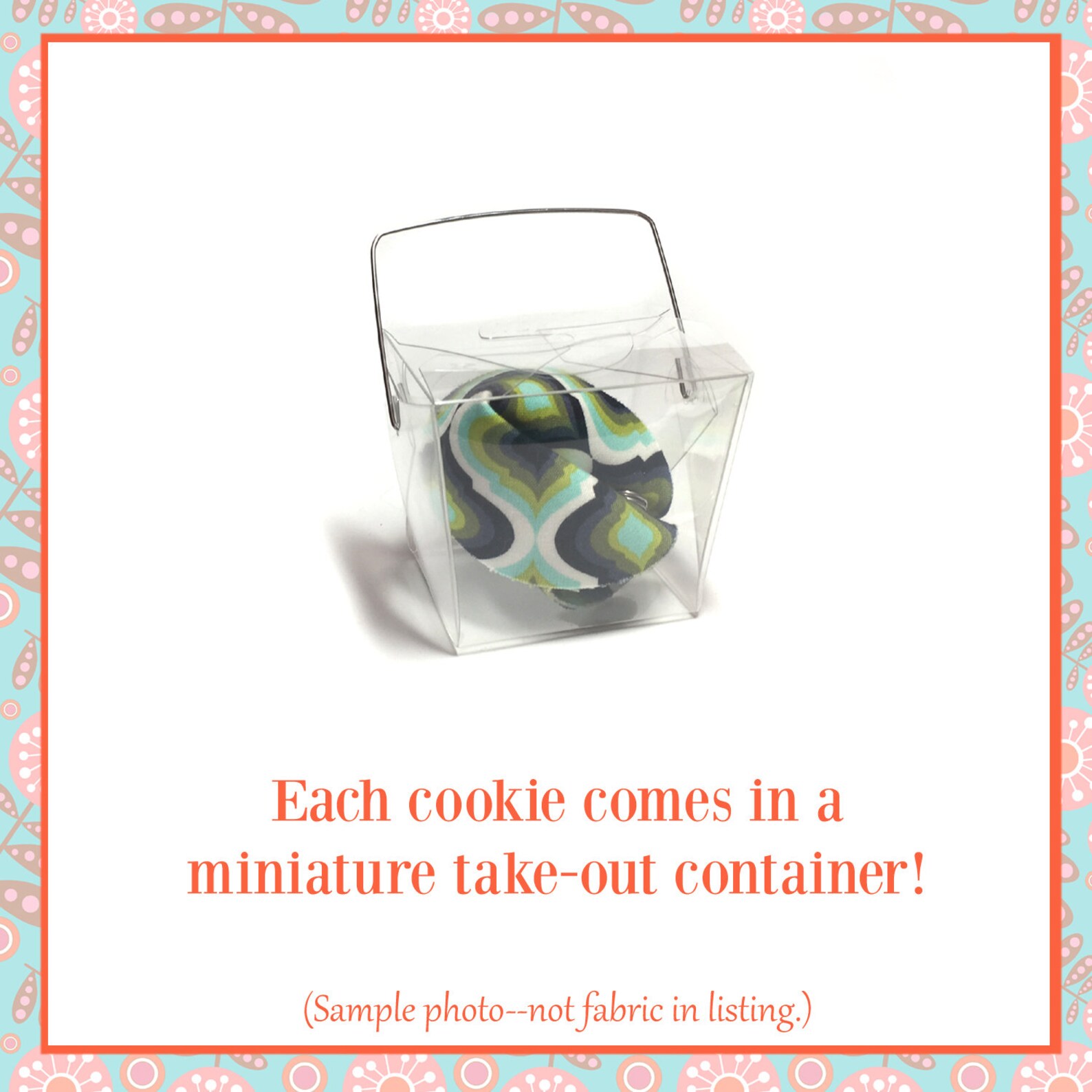 Fabric Fortune Cookie With Custom Message. Personalized Gift. | Etsy